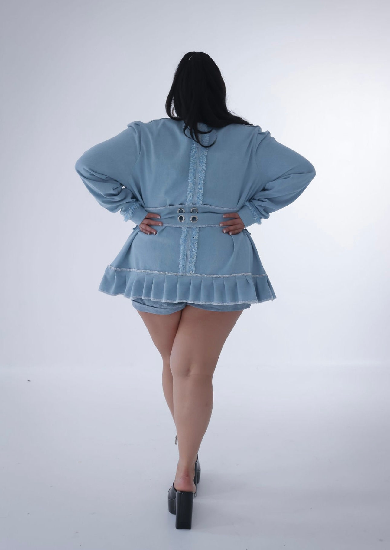 The Dani PLUS SIZE Denim Jacket - Etsy