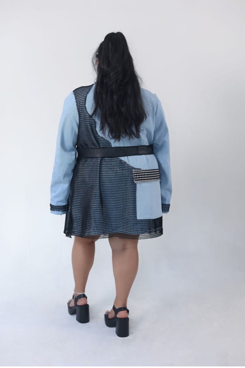 The Ari Plus Size Denim Jacket - Etsy