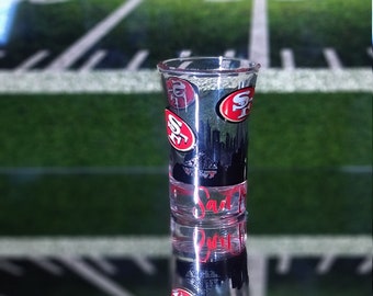 49ers Drinking Glass | Etsy