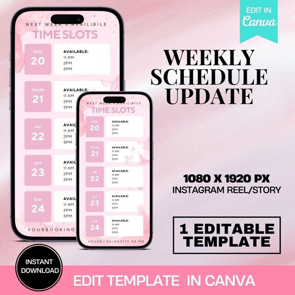 Booking Flyer - Etsy