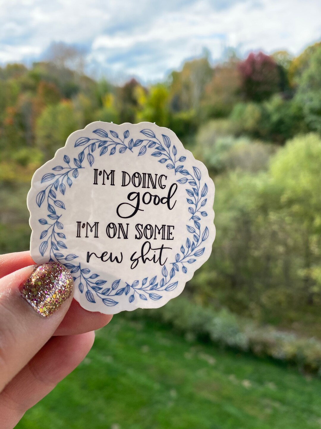 Taylor Swift Folklore Sticker, Glossy Waterproof Vinyl Sticker, the 1 ...