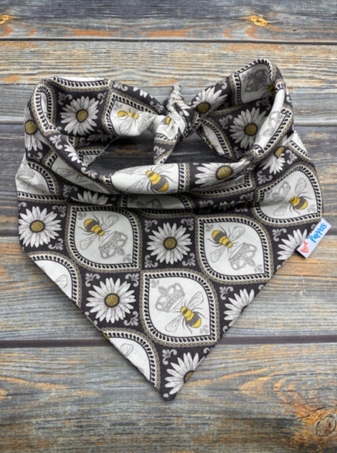 Queen Bee Pet Bandana - Etsy