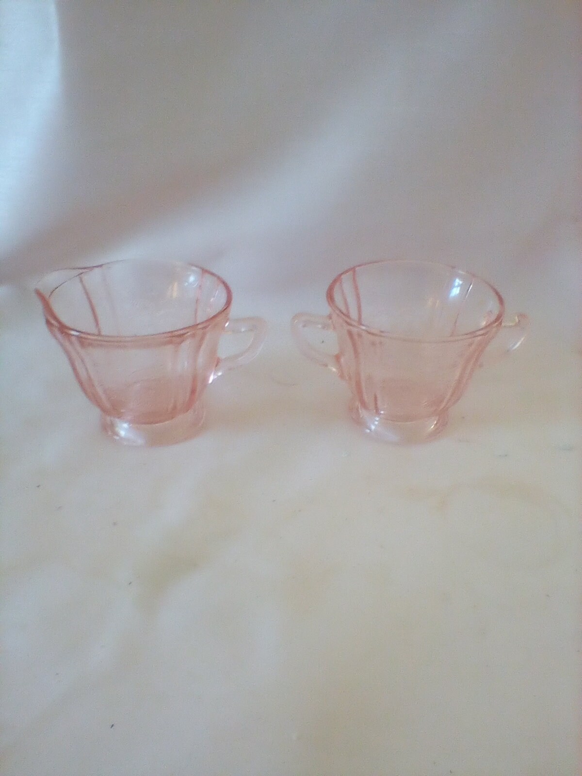 Federal Madrid Pattern Indiana Glass 1970s Pink Depression Styled ...