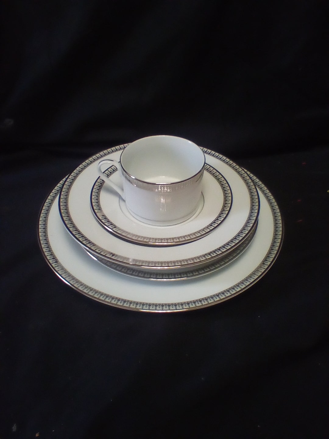 Gorham Lady Anne Signature Platinum China 5 Pc. Setting - Etsy