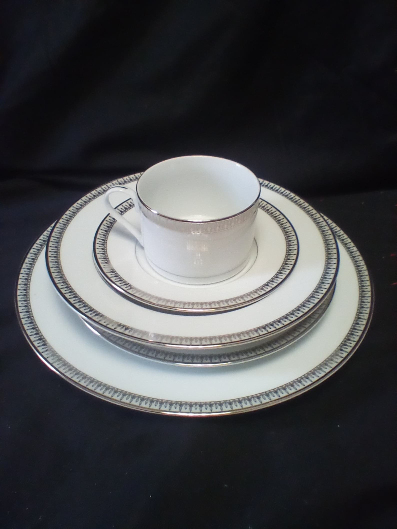 Gorham Lady Anne Signature Platinum China 5 Pc. Setting - Etsy