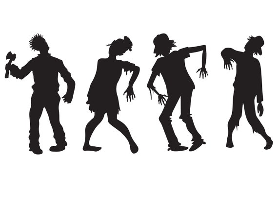 Zombie Silhouette Png