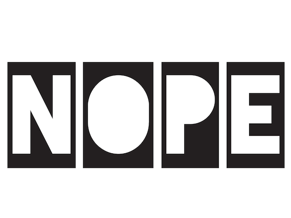 Nope Design/graffiti Font/vector/decal/cricut/cut File/file in | Etsy