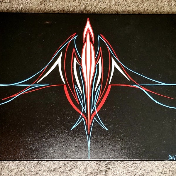 Pinstripe Art - Etsy