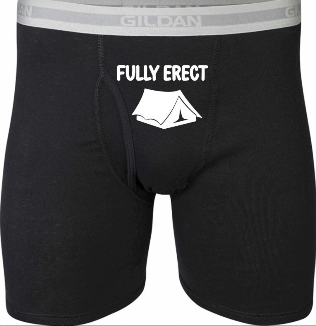 Camping Gift Tent Funny Boxers Summer Wear Gift for Him - Etsy