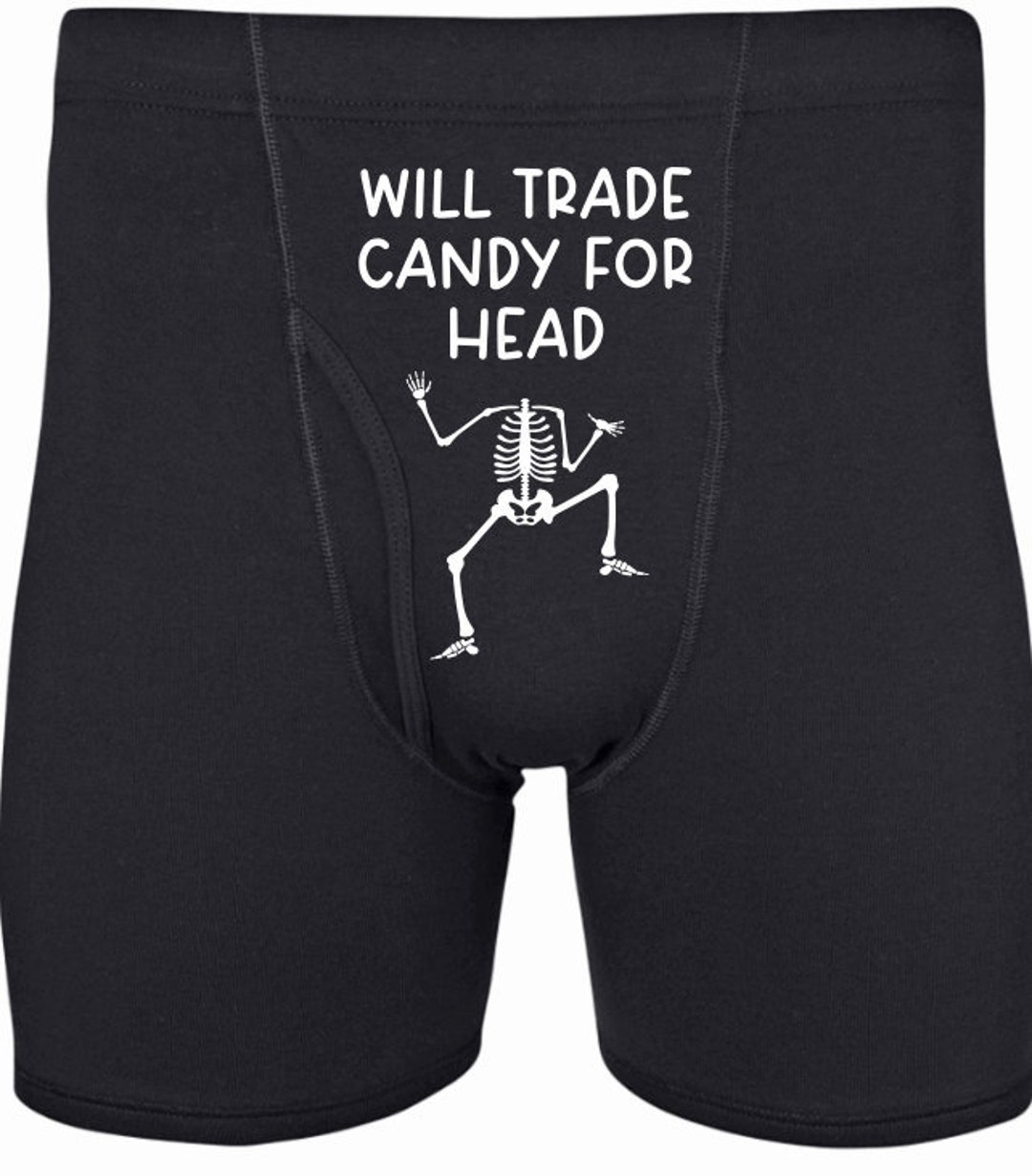 Halloween, Boxers for Men, Gift for Men, Shorts, Funny Halloween Themed ...