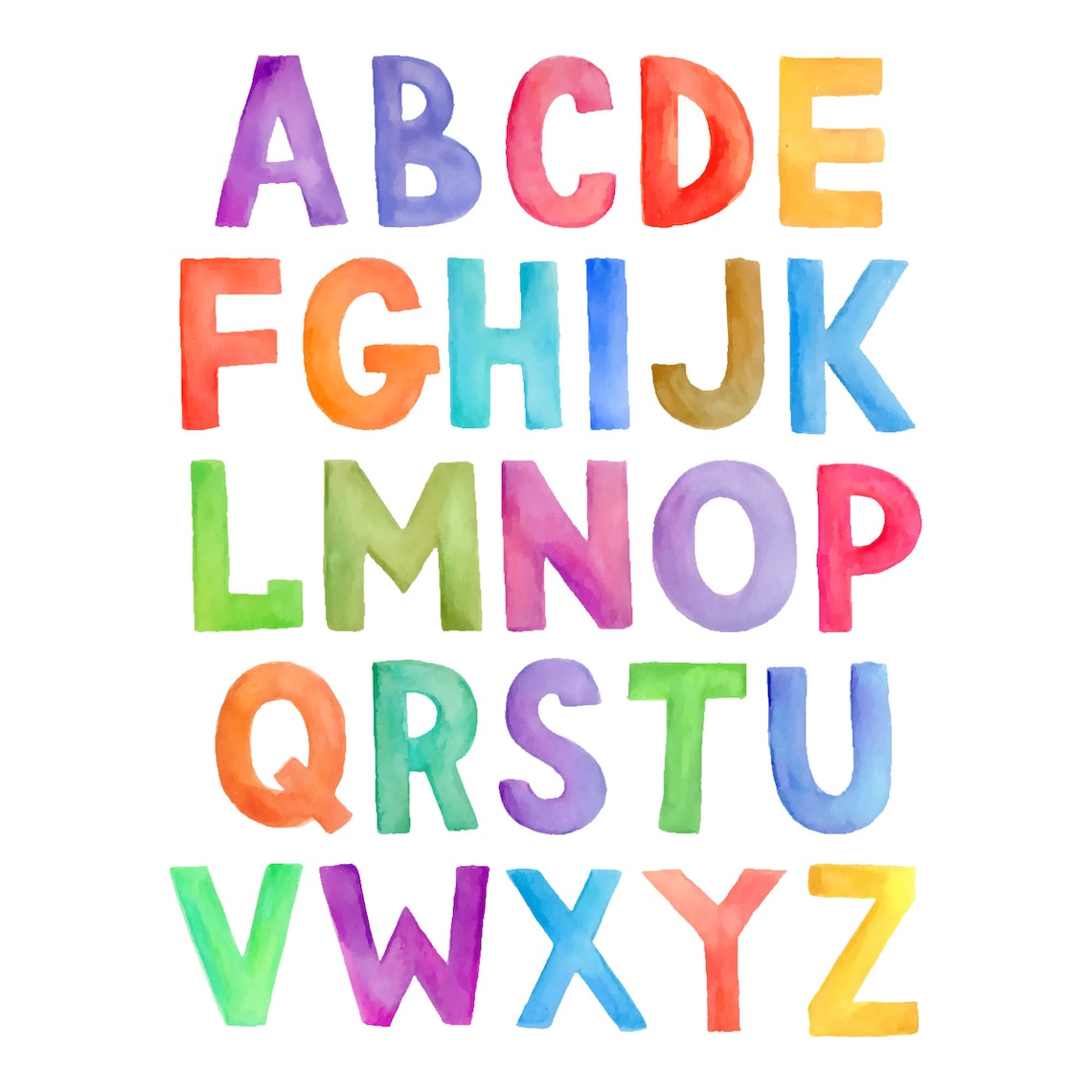 ABC, ABC Page, ABC Poster, Abc Printable, Abc, Abcdefg, Alphabet ...