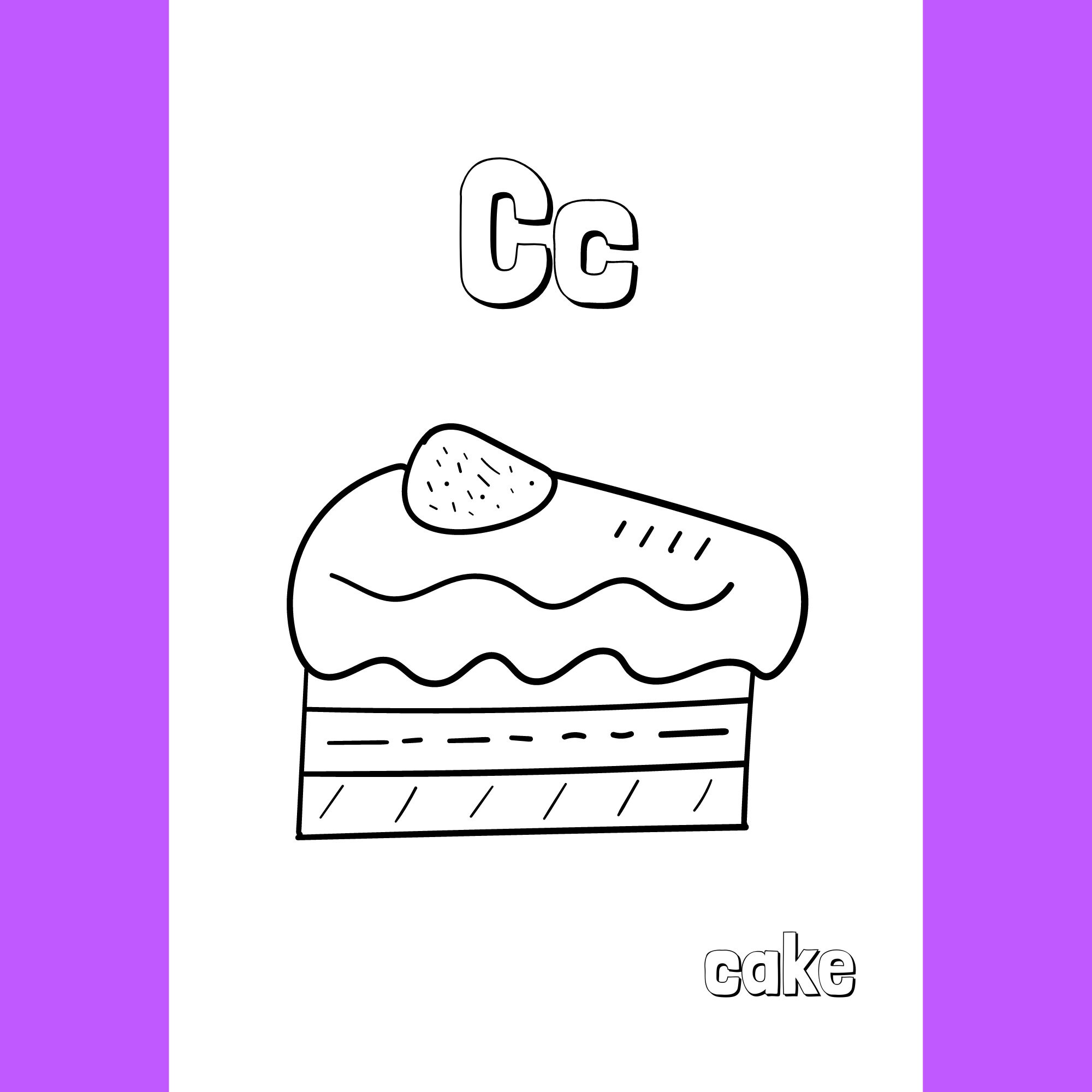 ABC Coloring Adventure A 26-page Alphabet Coloring Book for Creative ...