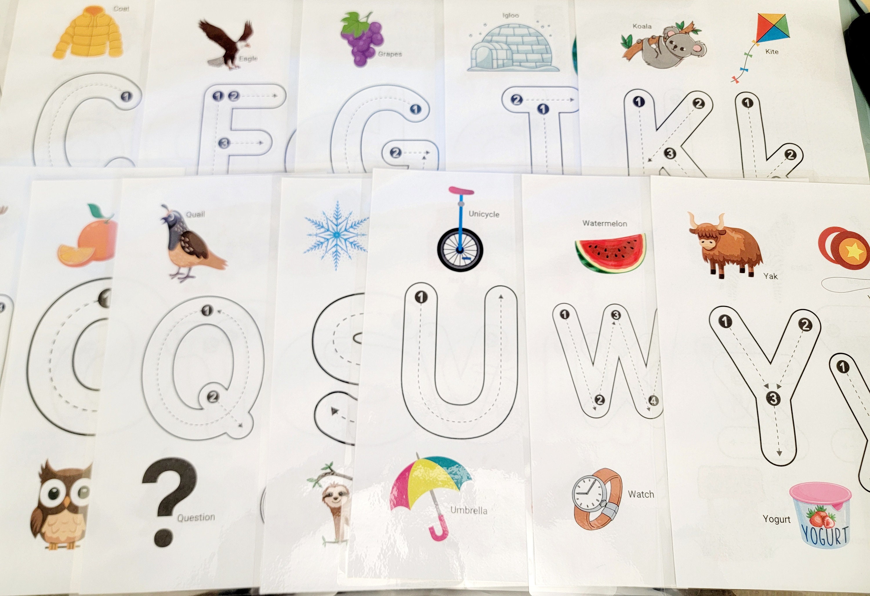 Alphabet Adventure 26 Page Letter Trace and Learn Workbook Perfect for ...