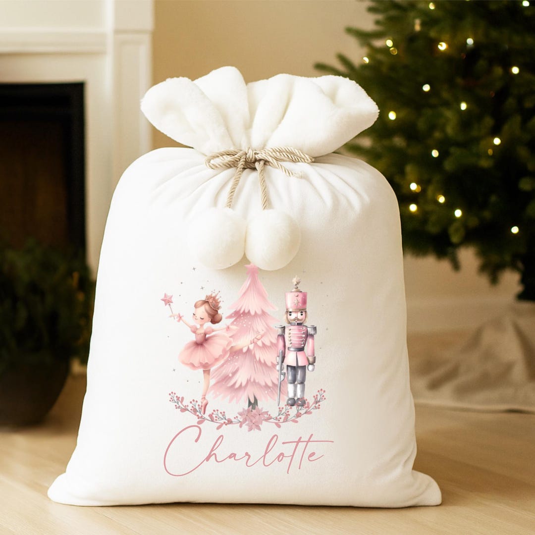 Luxury Personalised Santa Sack, Velvet Sack, Christmas Sack ...