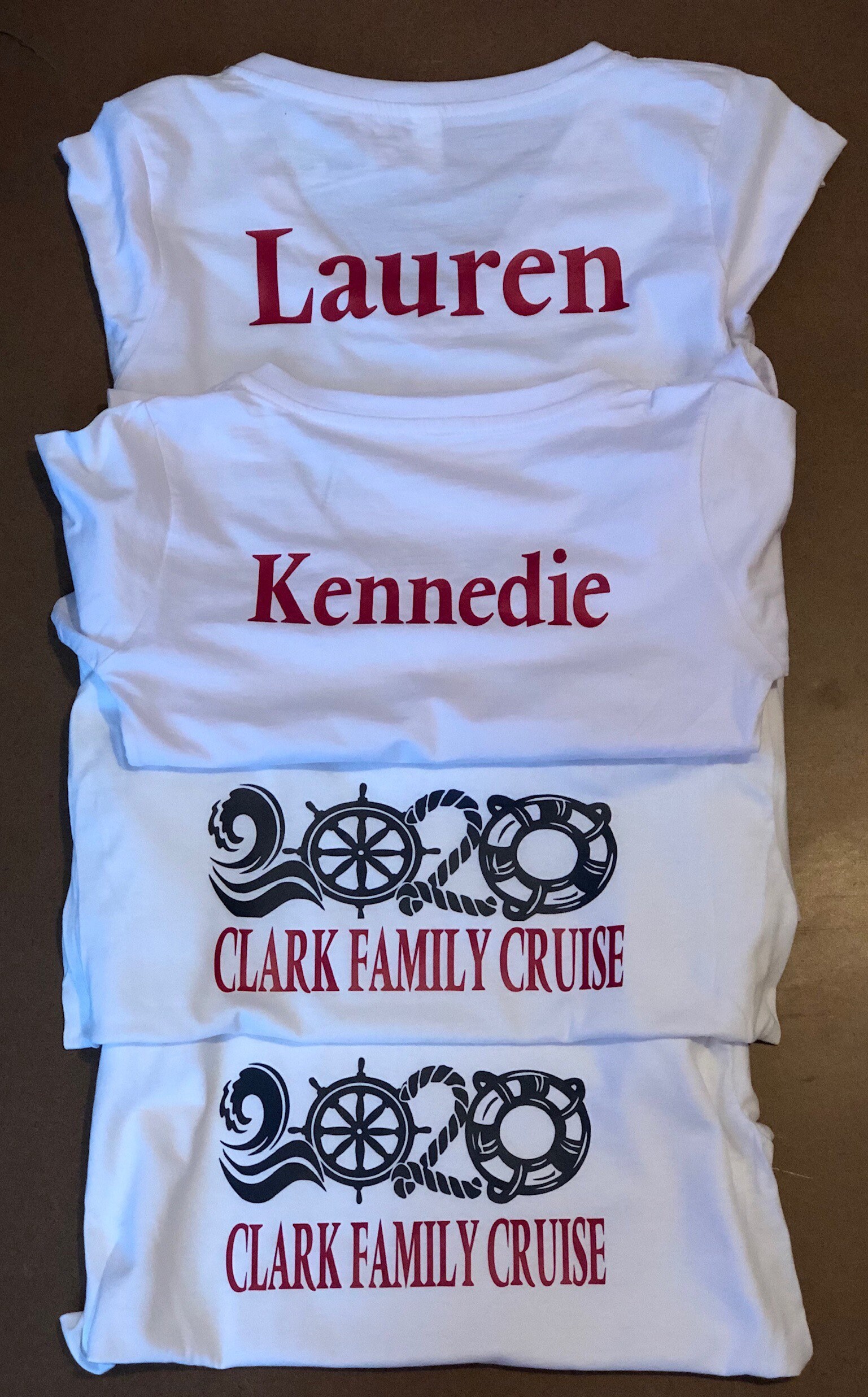 Custom-made Family Shirts front Only - Etsy