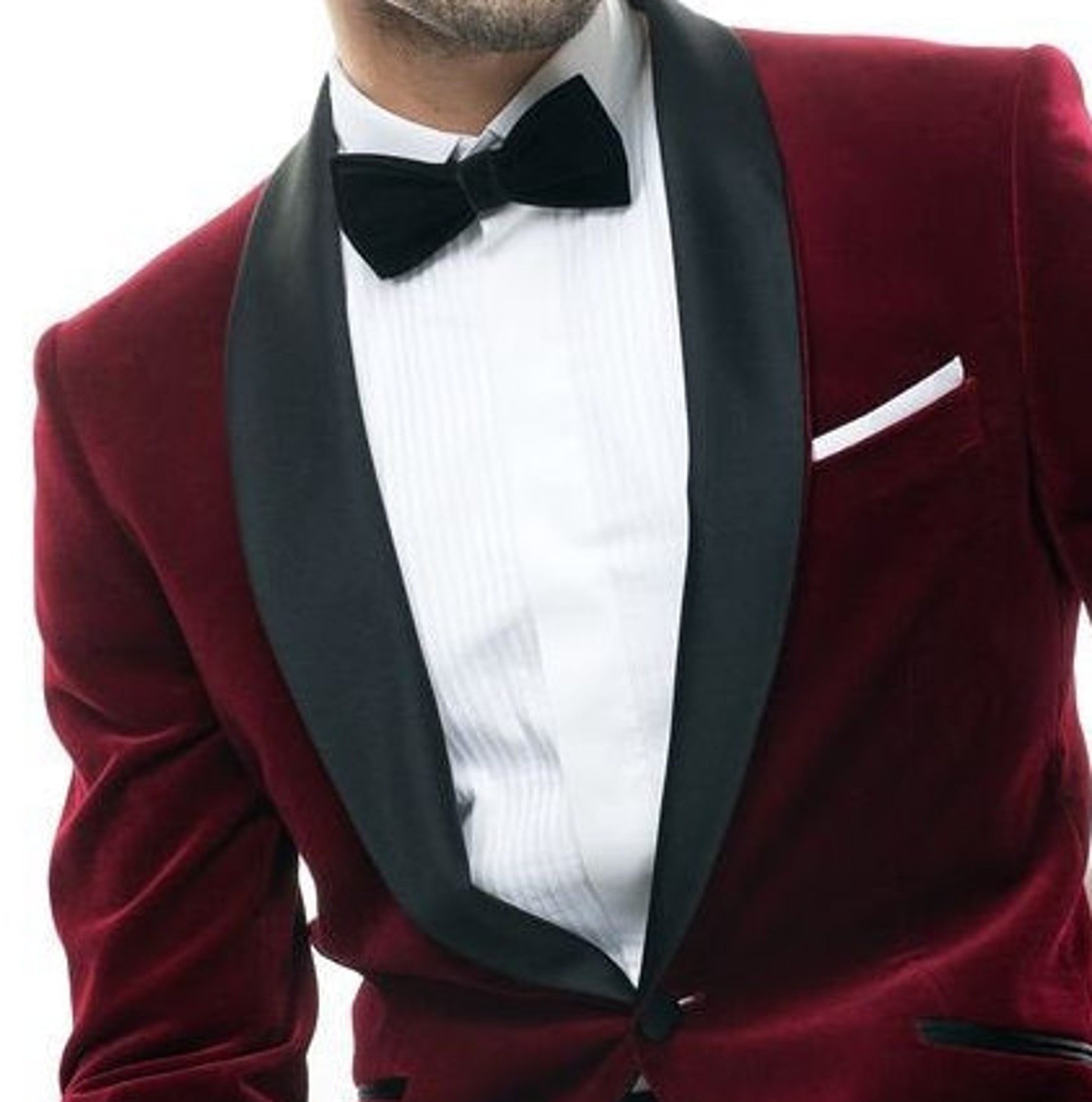 Mens Dinner Party Wear Jackets Groomsmen Wedding Jacket Maroon - Etsy