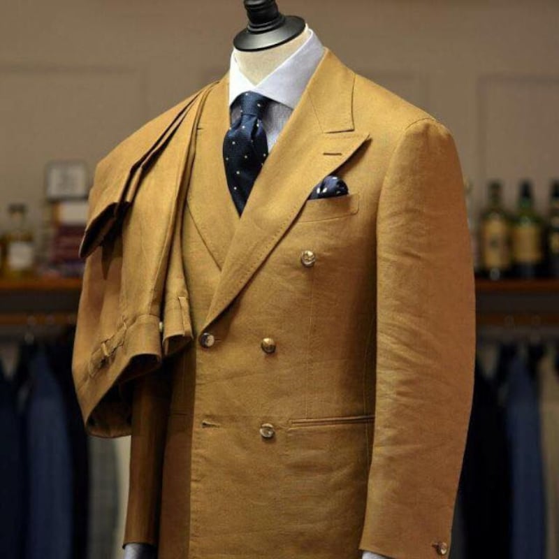 Double Breasted Suit - Etsy