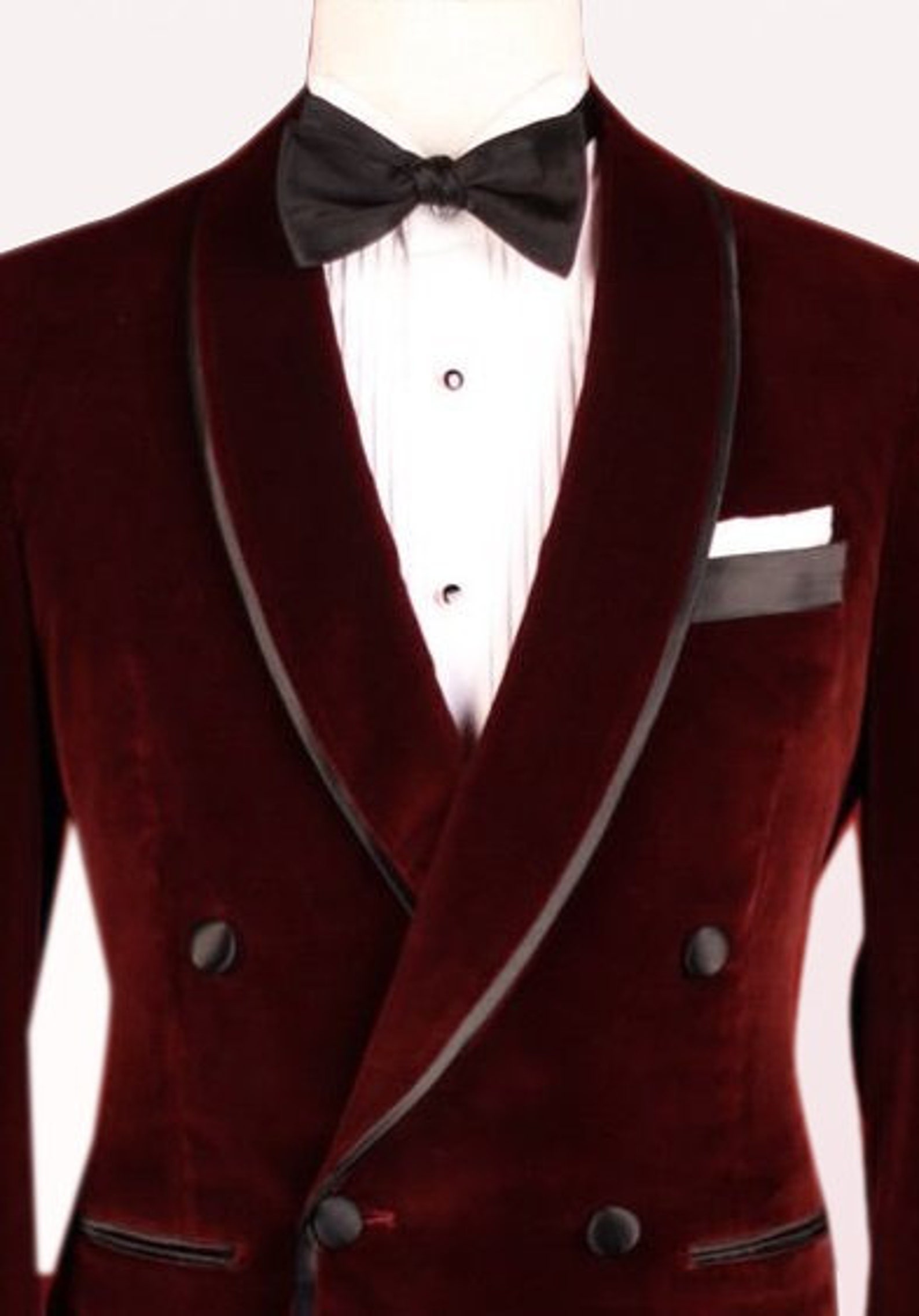 Men's Maroon Velvet Double Breasted Tuxedo Blazer - Etsy