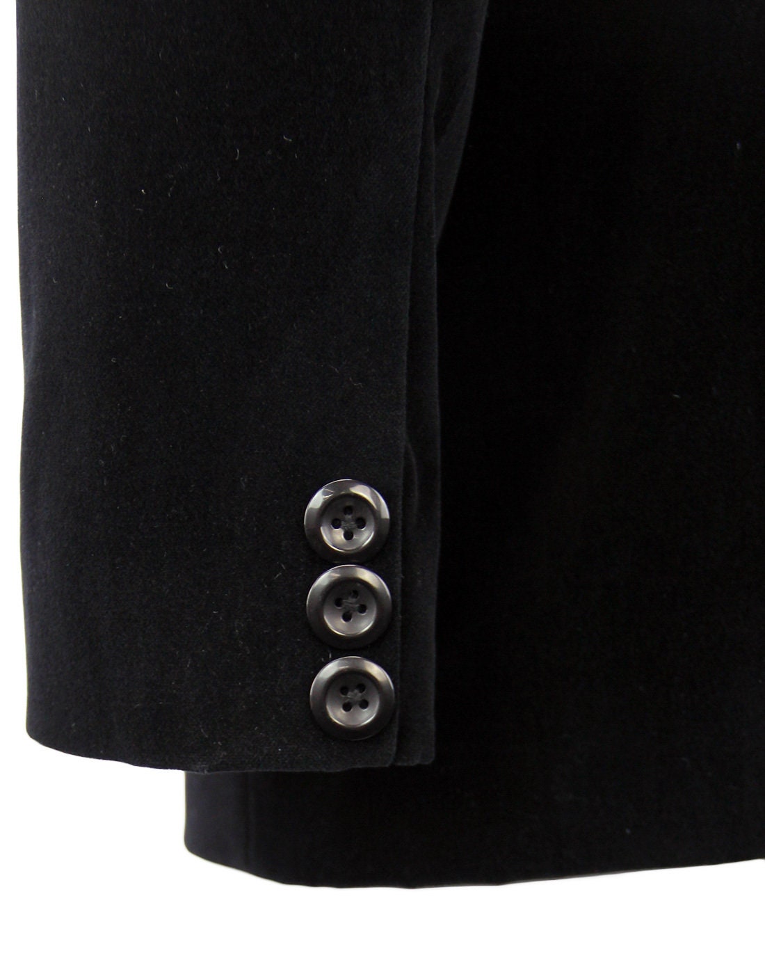 Men Double Breasted Jacket Classic Wear Coat Black Velvet | Etsy