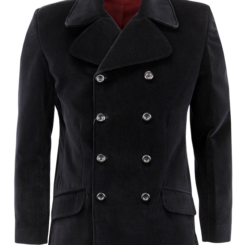 Velvet Mod Jacket Men - Etsy