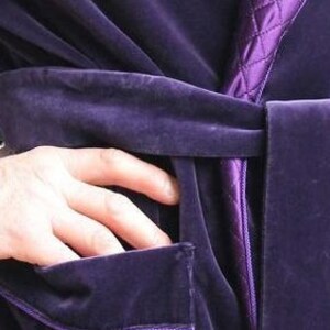Mens Elegant Purple Smoking Jacket Host Christmas Party Wear Jacket ...