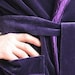 Mens Elegant Purple Smoking Jacket Host Christmas Party Wear Jacket ...