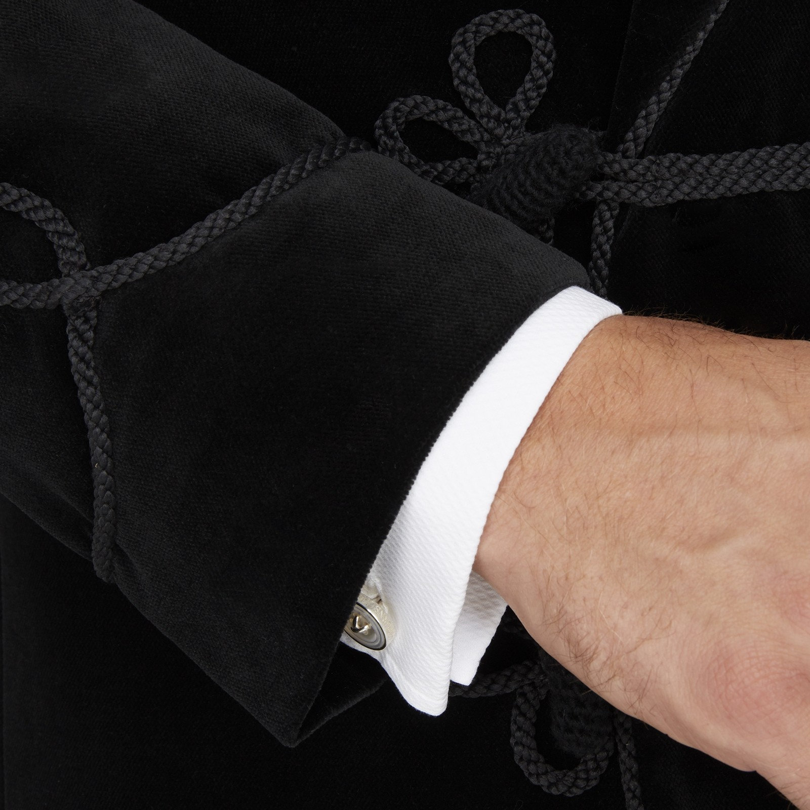 Men's Elegant Vintage Smoking Jackets Black Velvet Smoking Jackets ...
