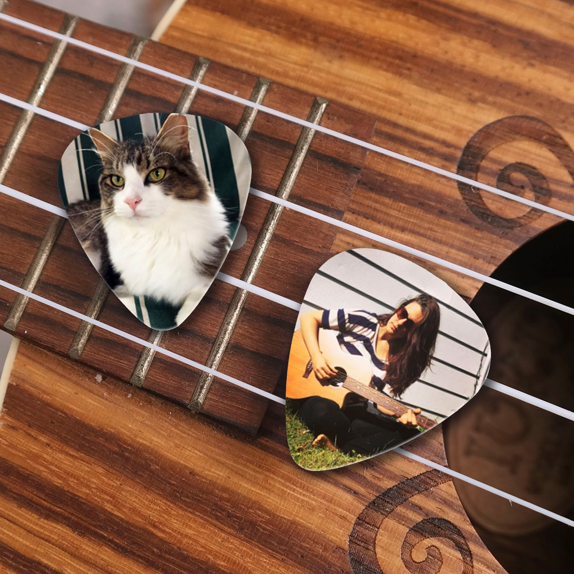 Personalized Guitar Pick Custom Photo Guitar Pick Gift for - Etsy