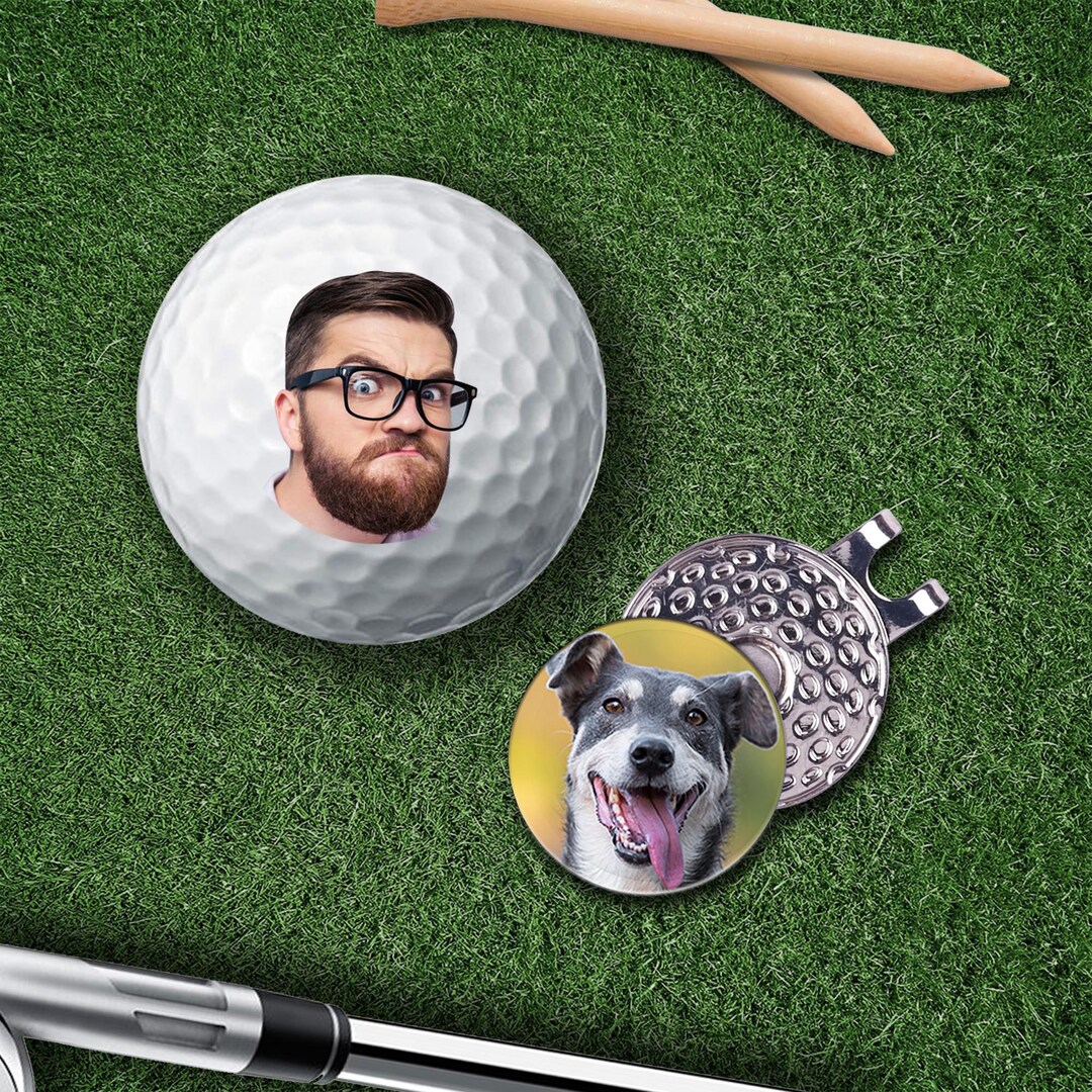 Custom Golf Balls, Custom Photo Golf Ball Marker, Golf Gifts for Men ...