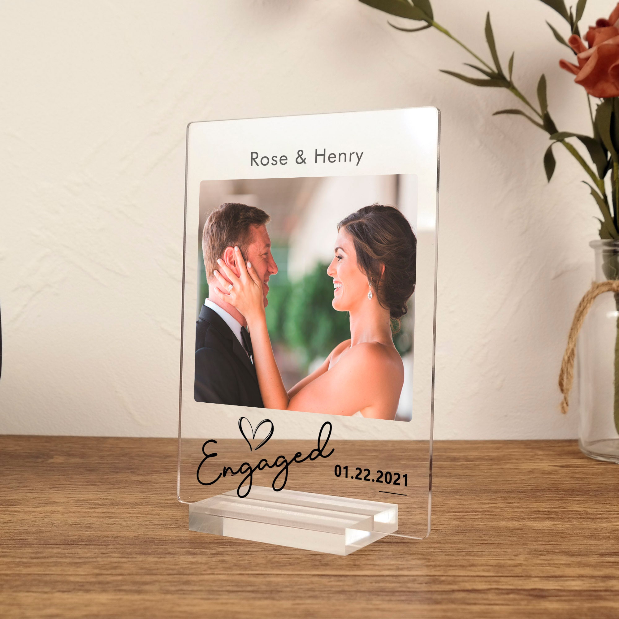 Personalized Engagement Gifts for Couple Newly Engaged - Etsy