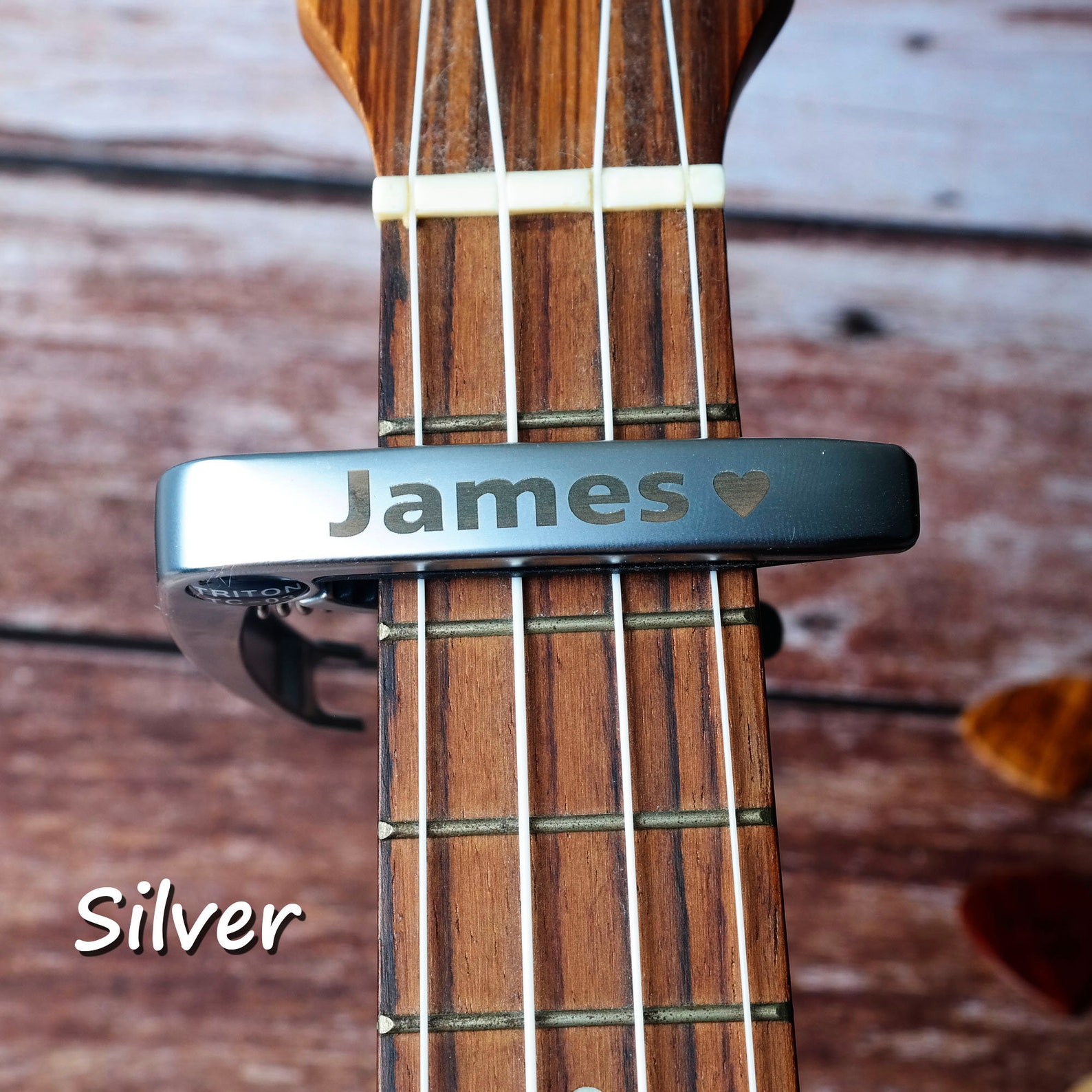 Personalized Guitar Capo Custom Message Valentines Gift - Etsy
