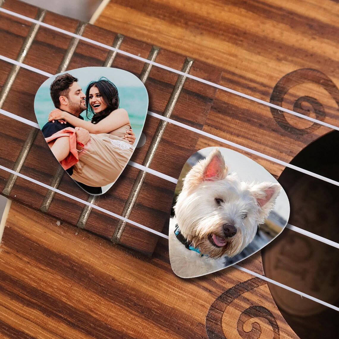 Personalized Guitar Pick Custom Photo Guitar Pick Gift for | Etsy