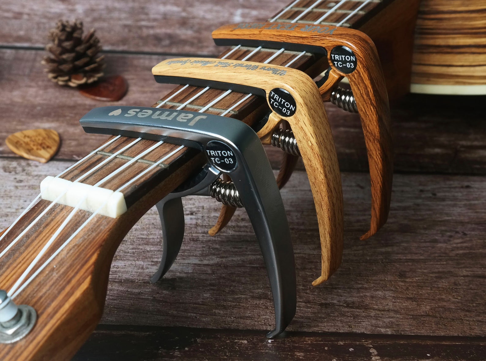 Personalized Guitar Capo Custom Message Valentines Gift - Etsy