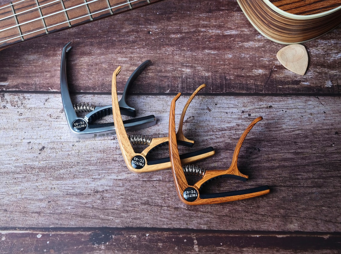 Personalized Guitar Capo Custom Message Valentines Gift | Etsy