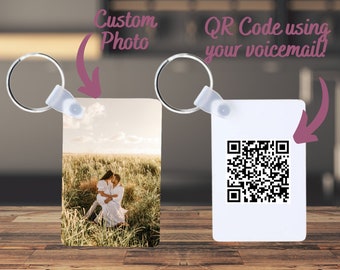 Qr Code Audio Keychain - Etsy