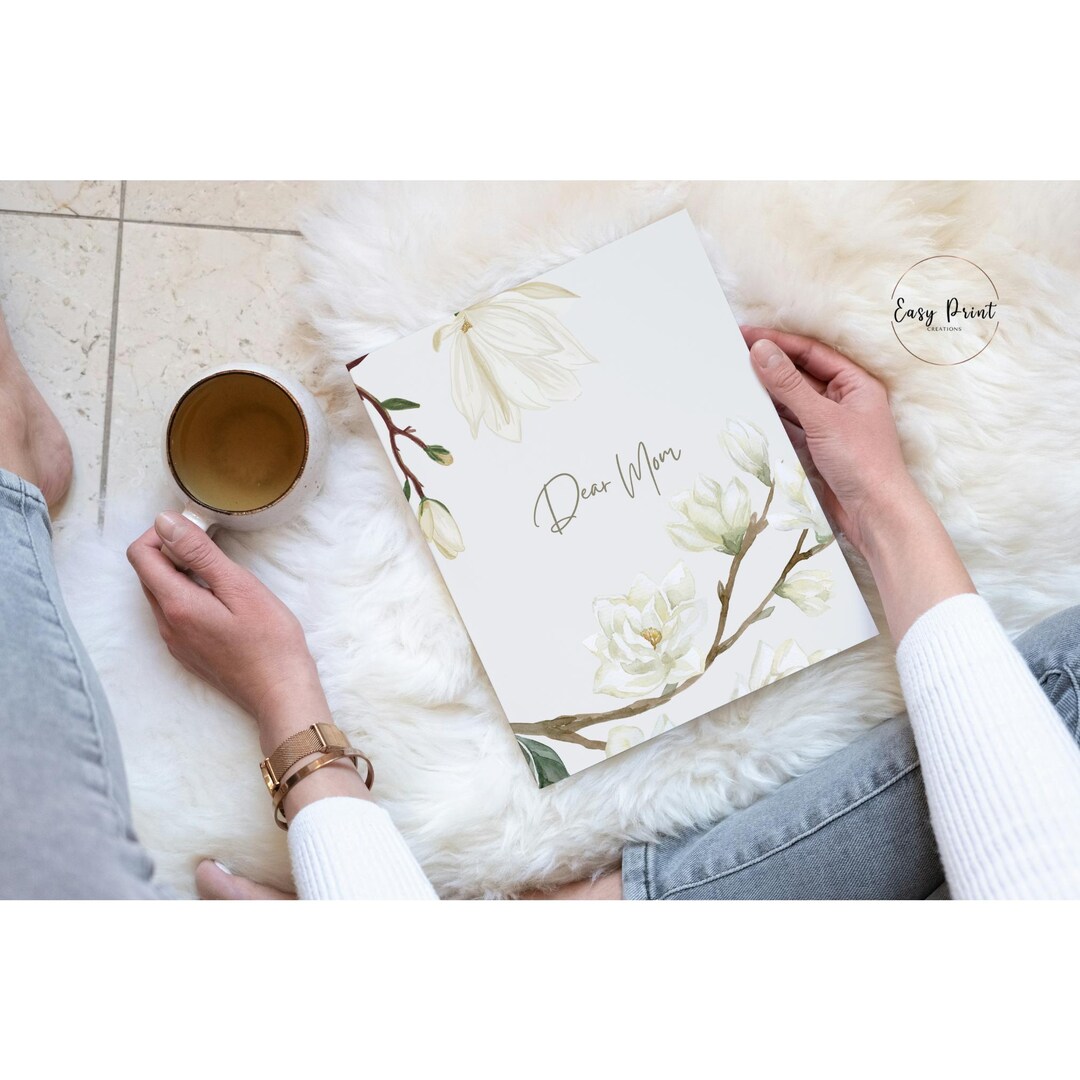 Dear Mom Grief Journal: Printable Memory & Letter Prompts (digital ...