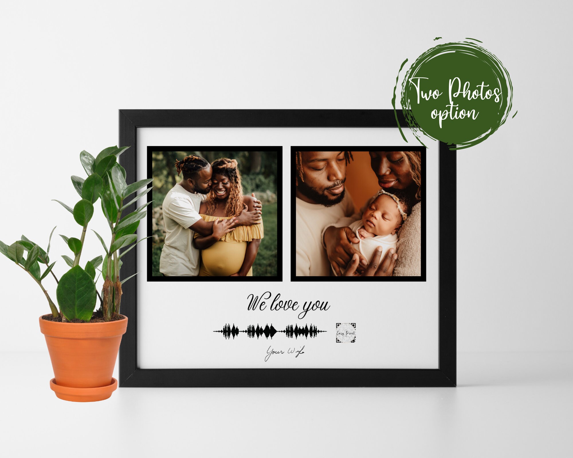 Customize W/ HANDWRITTEN Name Using a Photo of Your Loved - Etsy UK