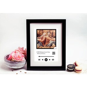 Music Frame-"our Song" Printable W/ Scannable Code-digital Download ...