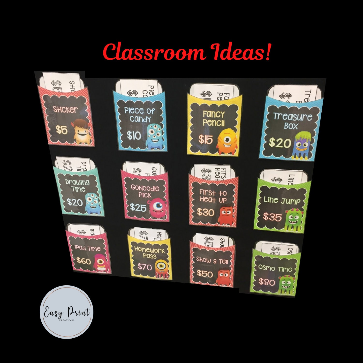 Class Bucks Reward Money-printable Classroom Reward Money for - Etsy