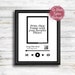 Music Frame-"our Song" Printable W/ Scannable Code-digital Download ...