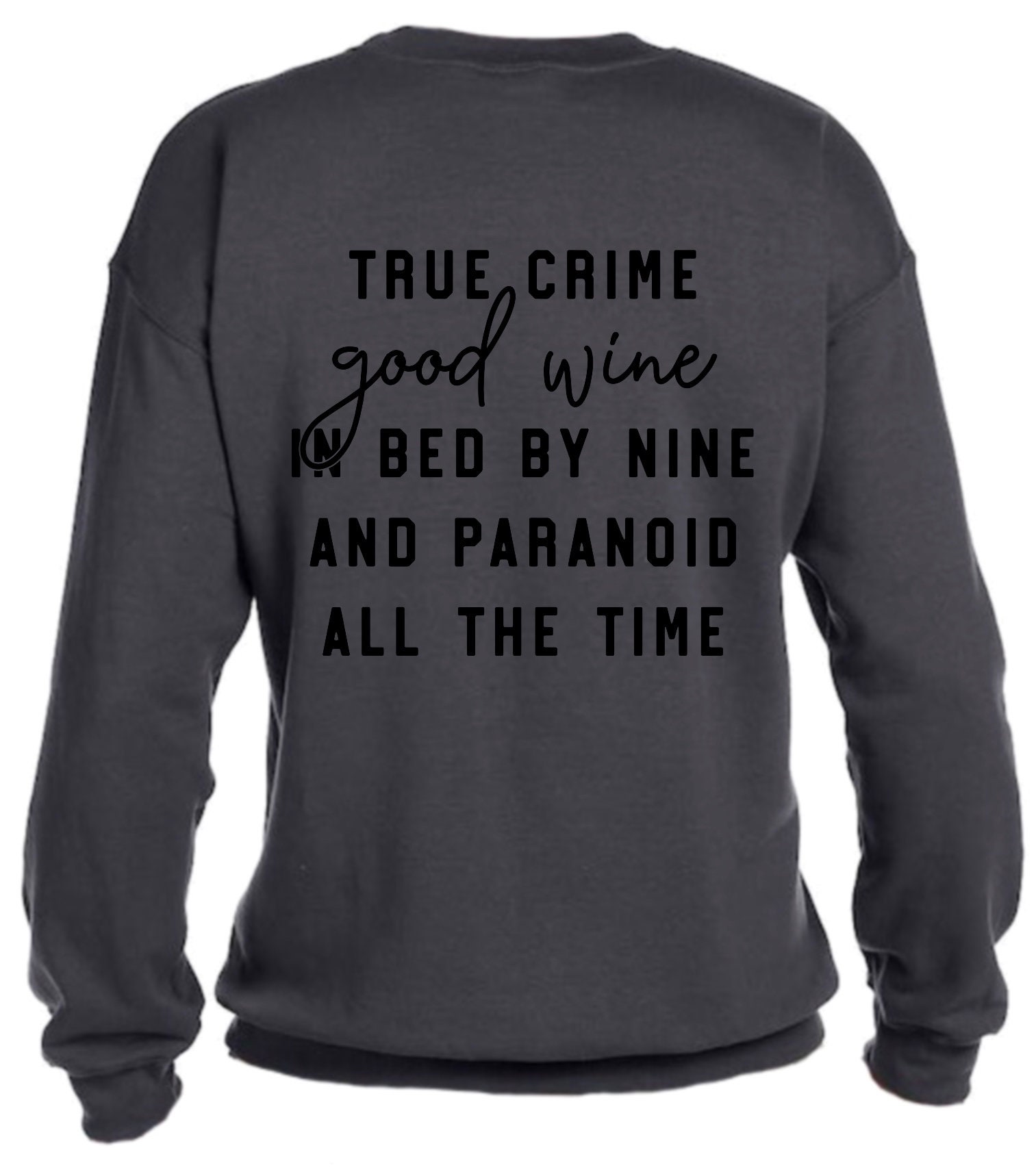 True Crime Junkie Crew Neck - Etsy