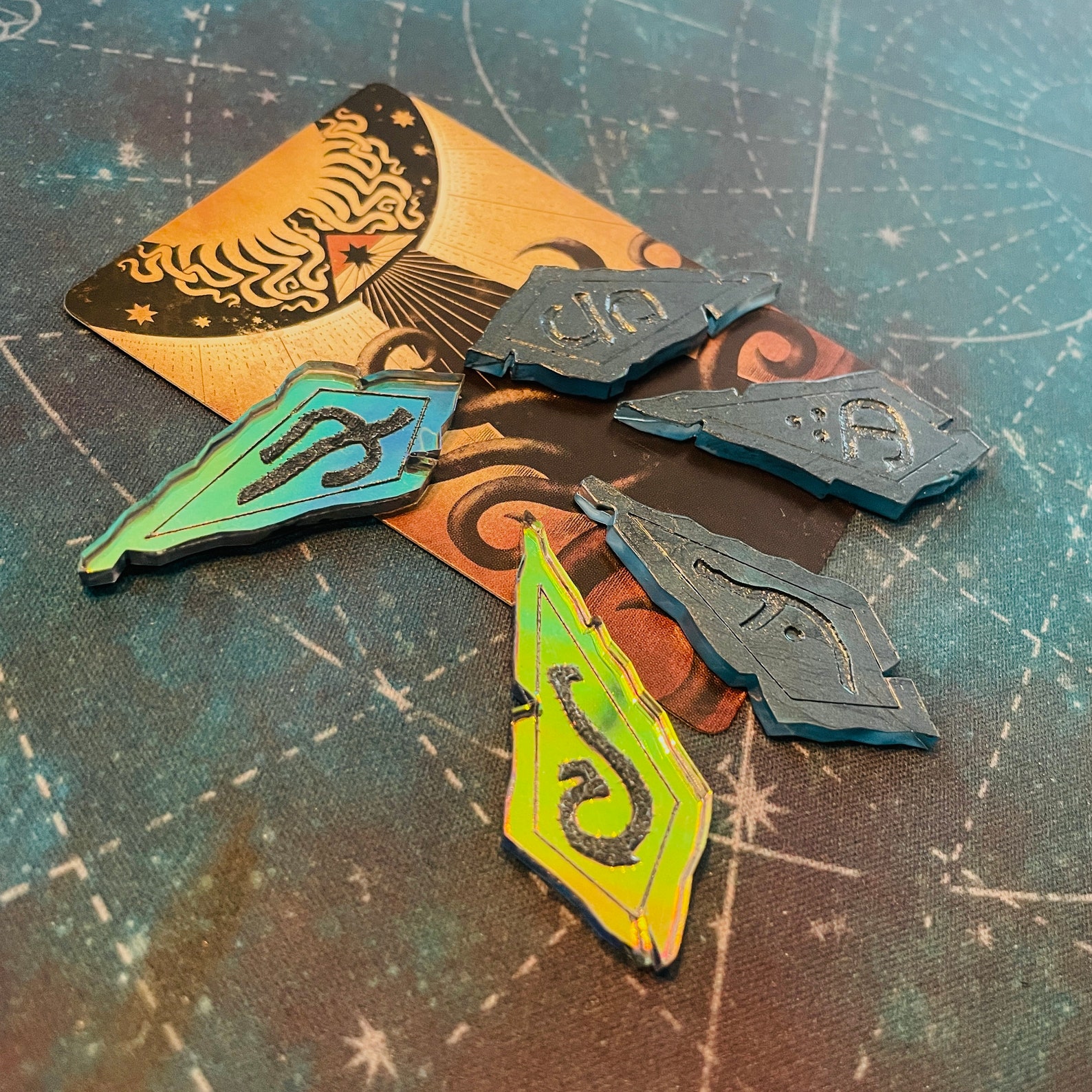 Tabletop Gaming rune Eldritch Tokens Magical - Etsy