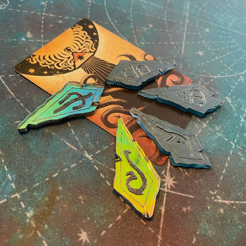 Tabletop Gaming rune Eldritch Tokens Magical - Etsy