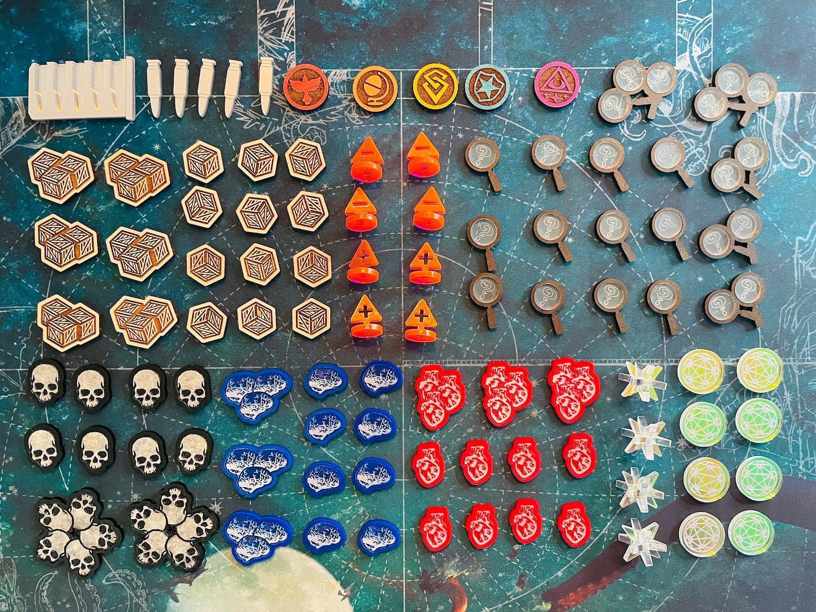 Arkham Horror LCG essentials Token Set to Track - Etsy