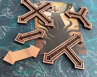 Tabletop Gaming arrow Location Connection Tokens | Etsy