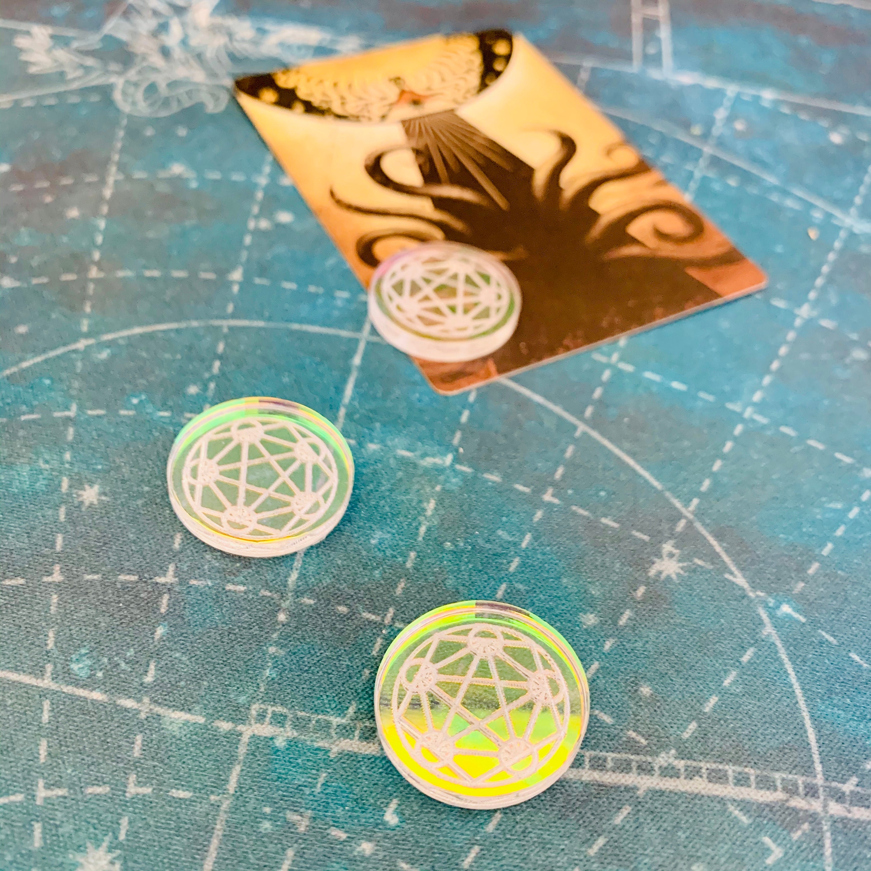 Arkham Horror LCG Essentials token set to track | Etsy