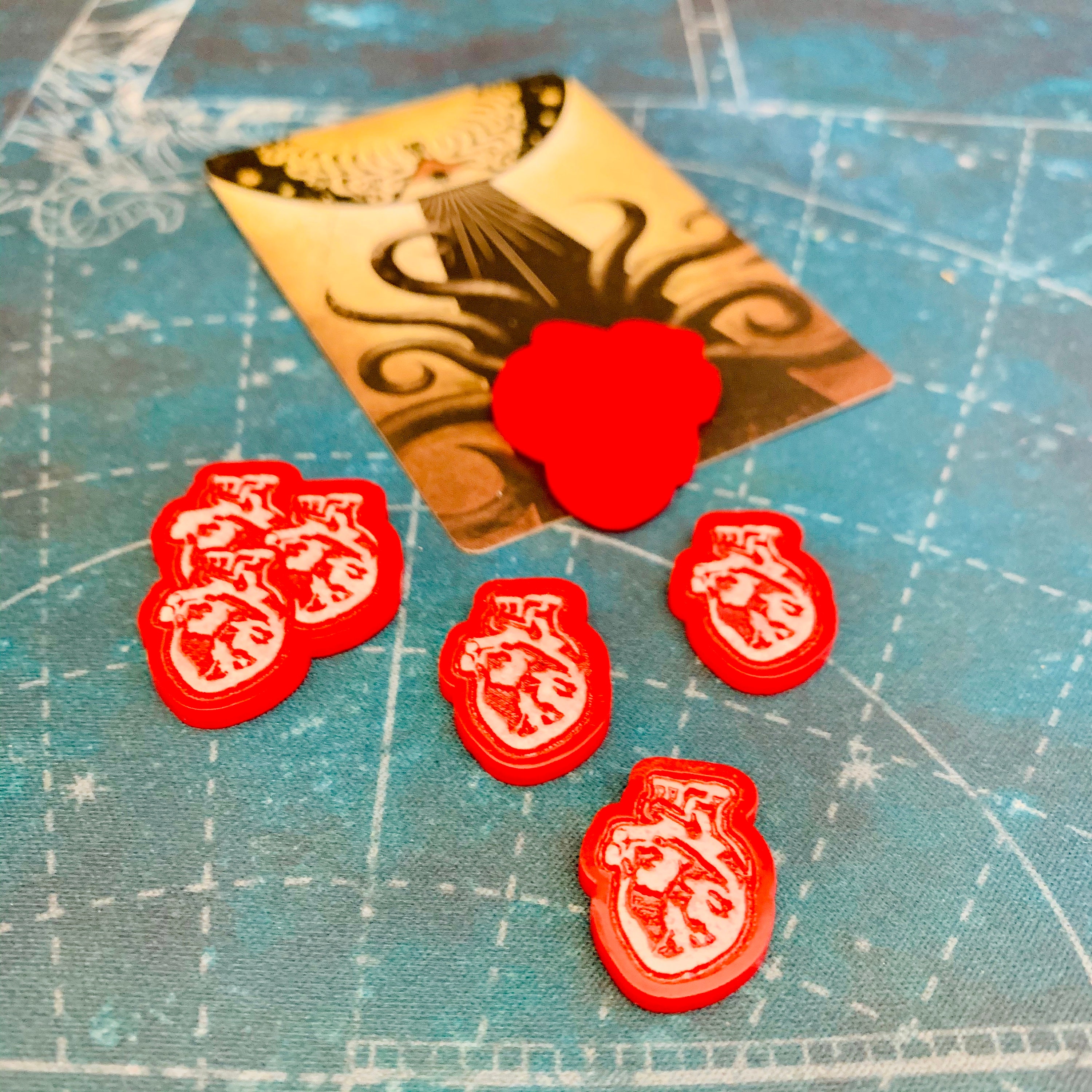 Arkham Horror LCG Essentials token set to track | Etsy