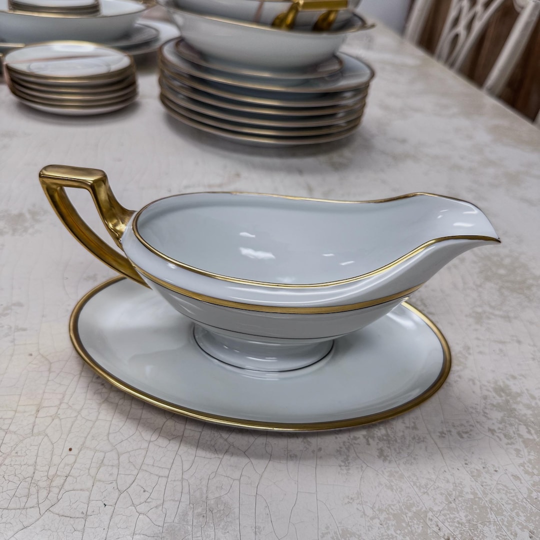 Thomas Bavaria Germany Gravy Boat Antique Porcelain Bavarian Antique ...