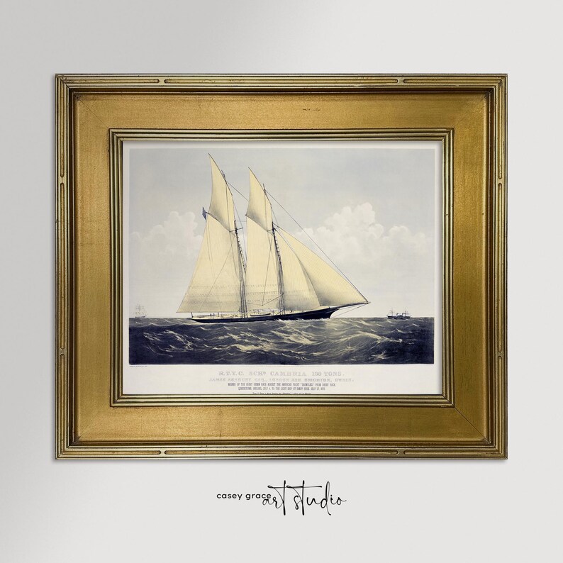 Ornate Gold Frame 16x20 Frame Colorful Vintage Art Framed Timeless Art ...