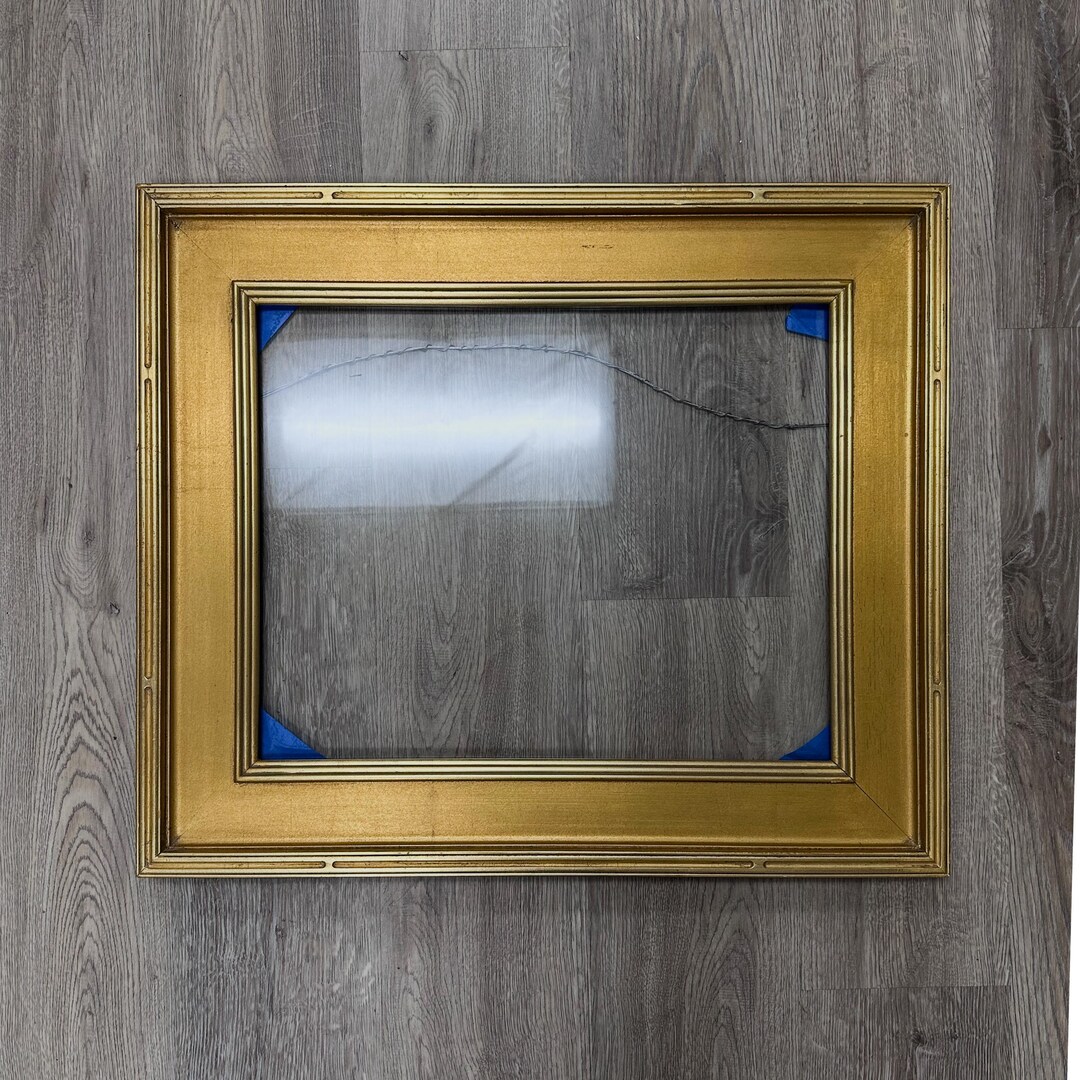 Ornate Gold Frame 16x20" Frame Colorful Vintage Art Framed Timeless Art ...